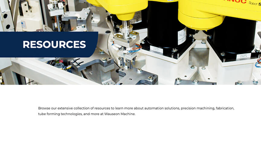 Resource Library | Wauseon Machine